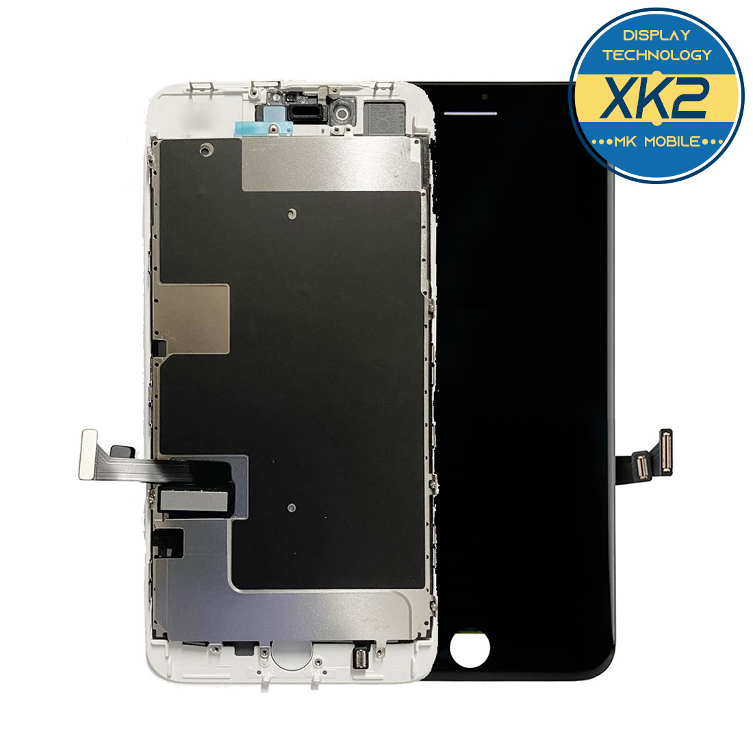 iPhone 8 Plus LCD Assembly - Black (XK2) - MK Mobile