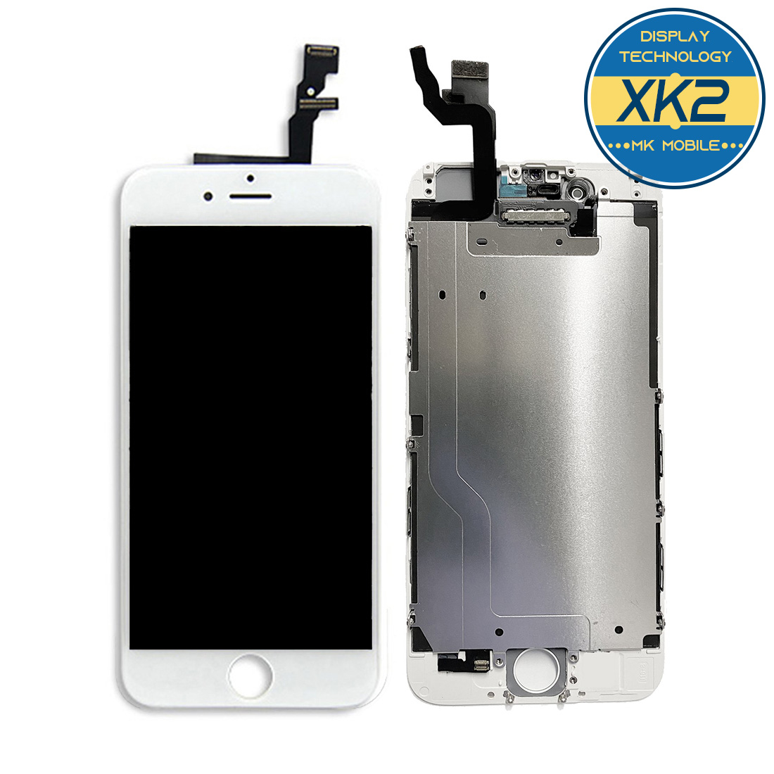 iPhone 6S LCD Assembly - White (XK2) - MK Mobile