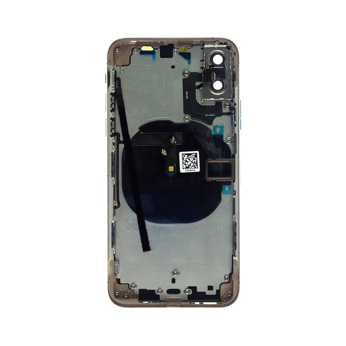 iPhone Xs Full Back Housing + Small Parts - Black - MK Mobile