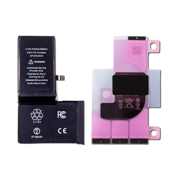iPhone X Battery + Adhesive Replacement Wholesale - MK Mobile