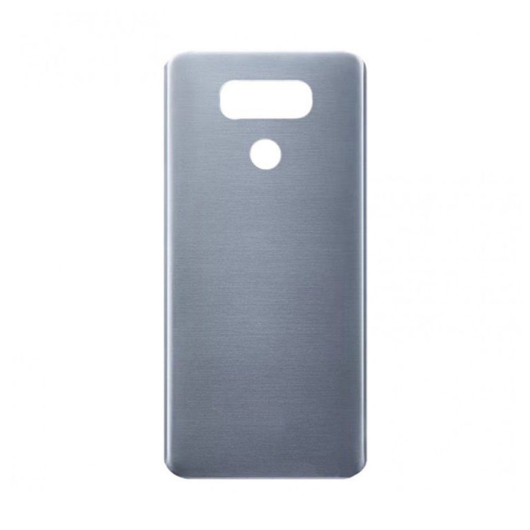 LG G6 Back Cover With Camera Lens - Silver - MK Mobile