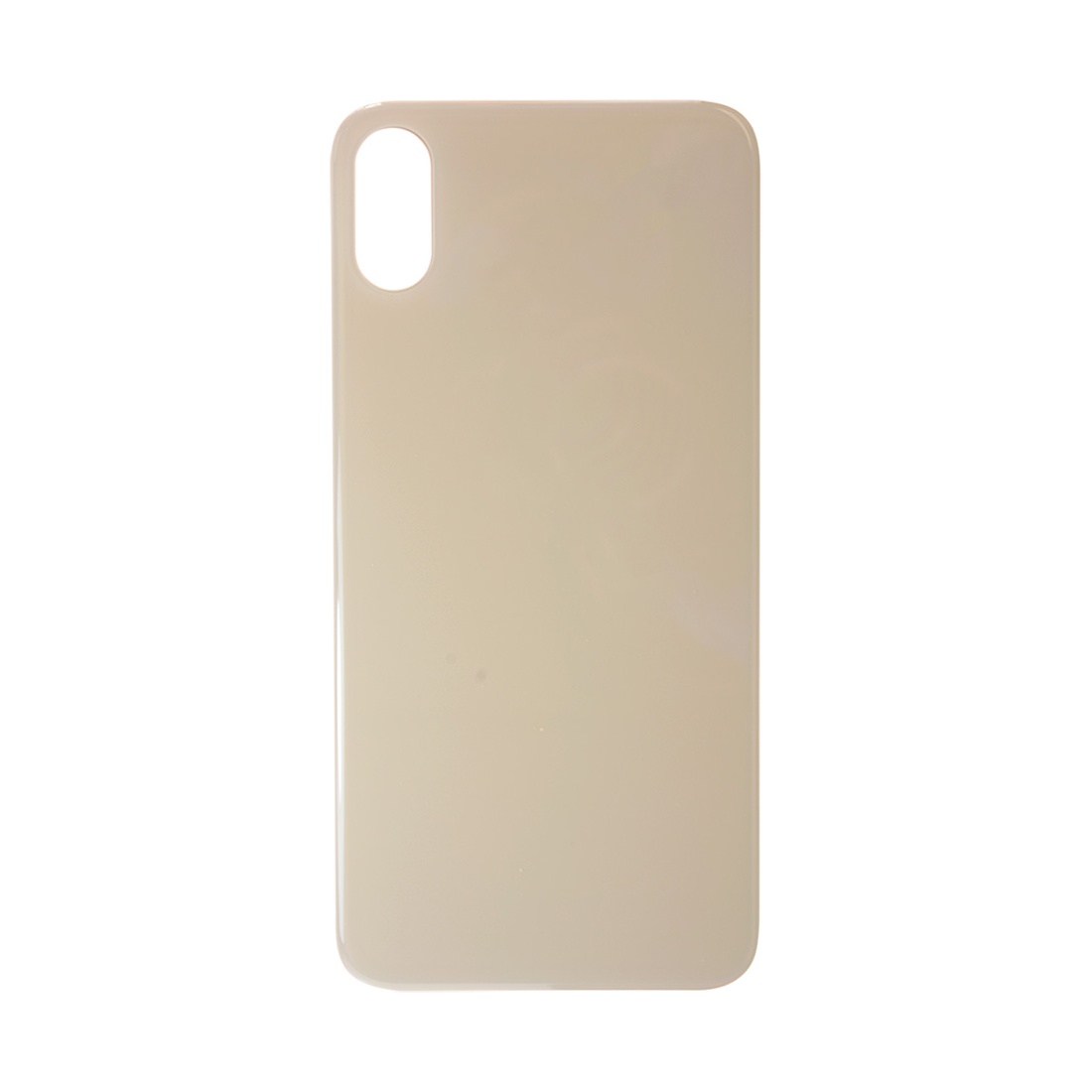iPhone XS Back Cover - Black (Large Camera Hole) - MK Mobile