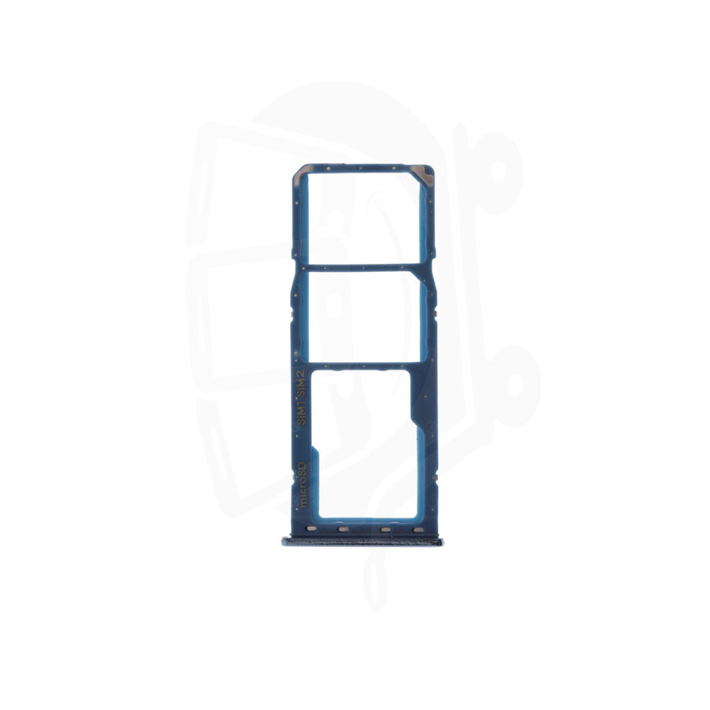Samsung Galaxy A20 / A30 / A50 Dual Sim Tray - Blue (OEM New) - MK Mobile