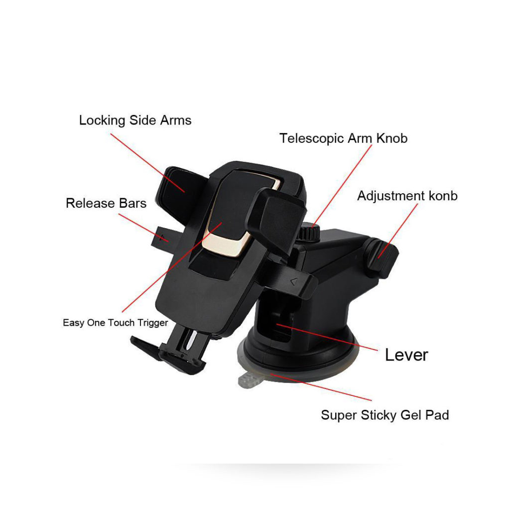 Easy One Touch Car Mount - MK Mobile