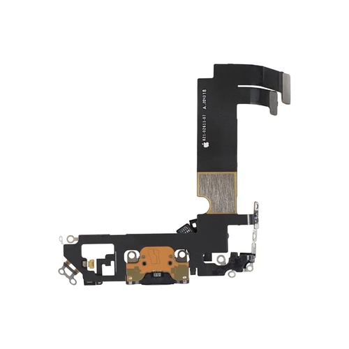 iPhone 12 Mini Charging Port - Black (OEM New) - MK Mobile