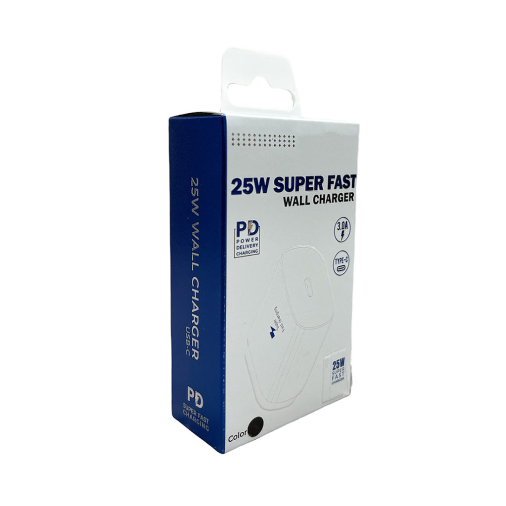 Samsung Super Fast Charger in Packaging (Type-C / 25W) - White - MK Mobile