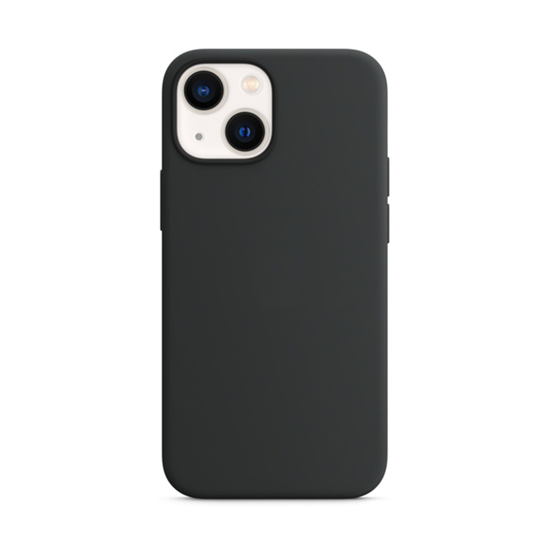 Silicone Case For iPhone 11 - Midnight Black - MK Mobile