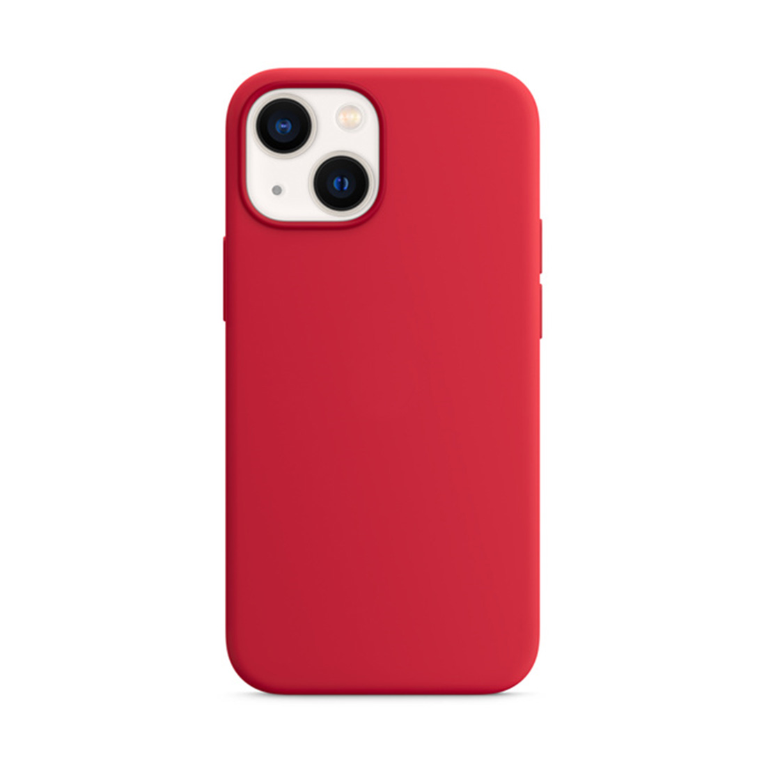 Silicone Case For iPhone 12 Pro Max - Red - MK Mobile