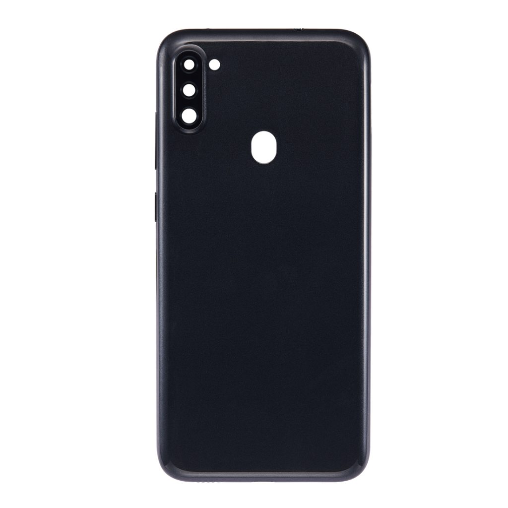 Samsung Galaxy A11 A115U / A115A Back Cover +Camera Lens - Black - MK ...