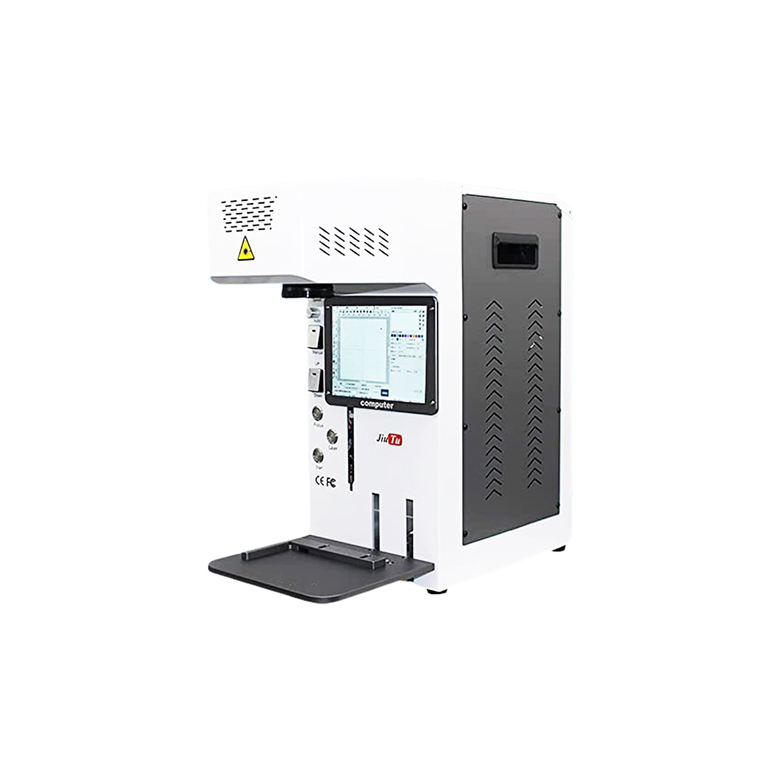 Laser Machine Back Cover Removal - MK Mobile