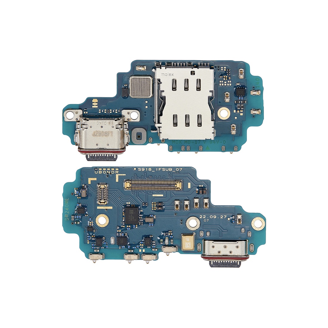 Samsung Galaxy S23 Ultra 5G (S918 / 2023) OLED Assembly +Frame - Green ...