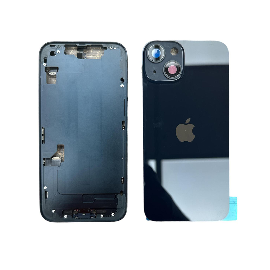iPhone 14 Pro Full Back Housing + Small Parts - Space Black - MK Mobile