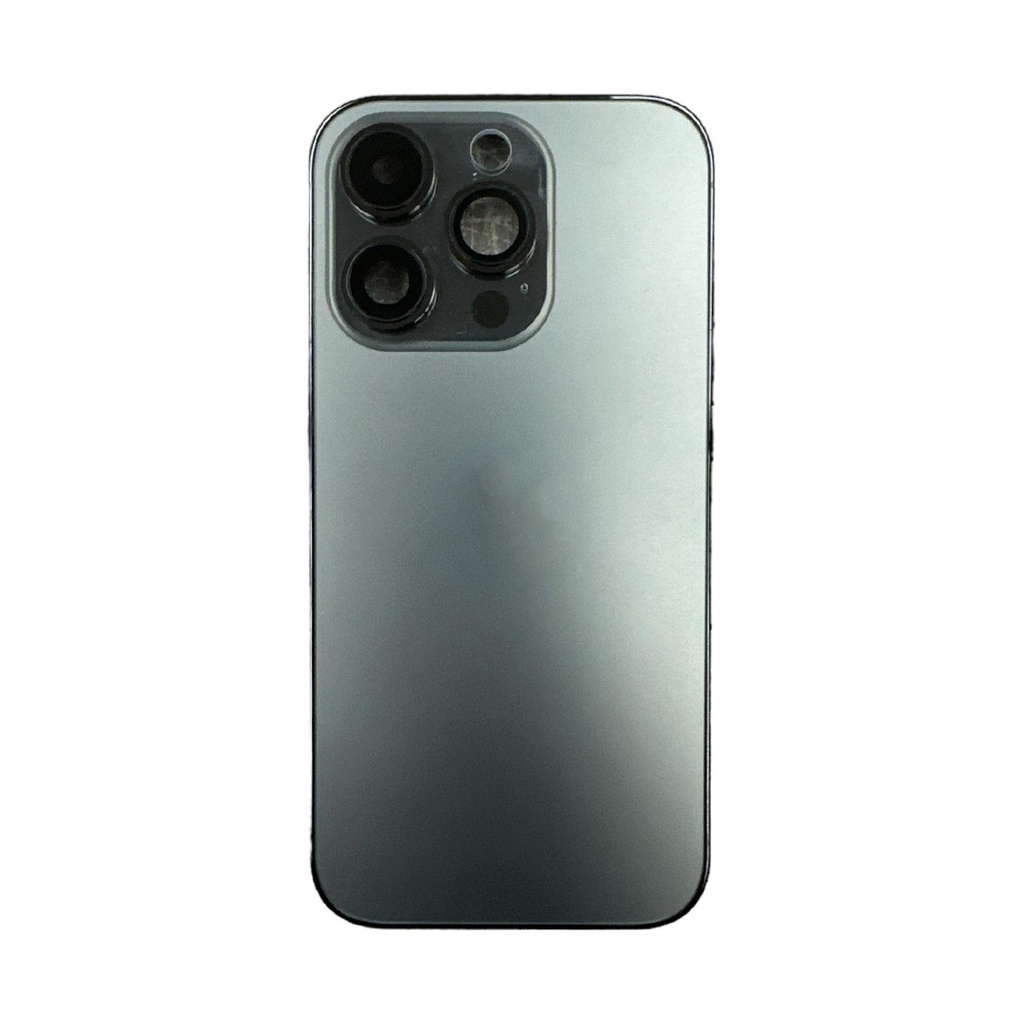 iPhone 14 Pro Full Back Housing + Small Parts - Space Black - MK Mobile