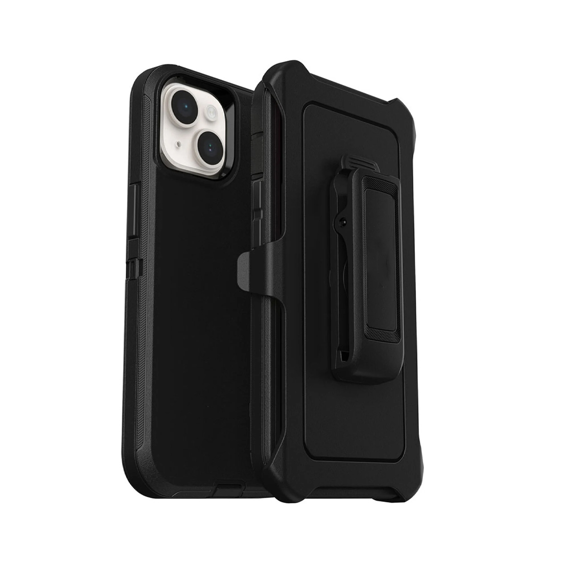 Pro Fashion Bold Case For iPhone 15 Pro - Black - MK Mobile