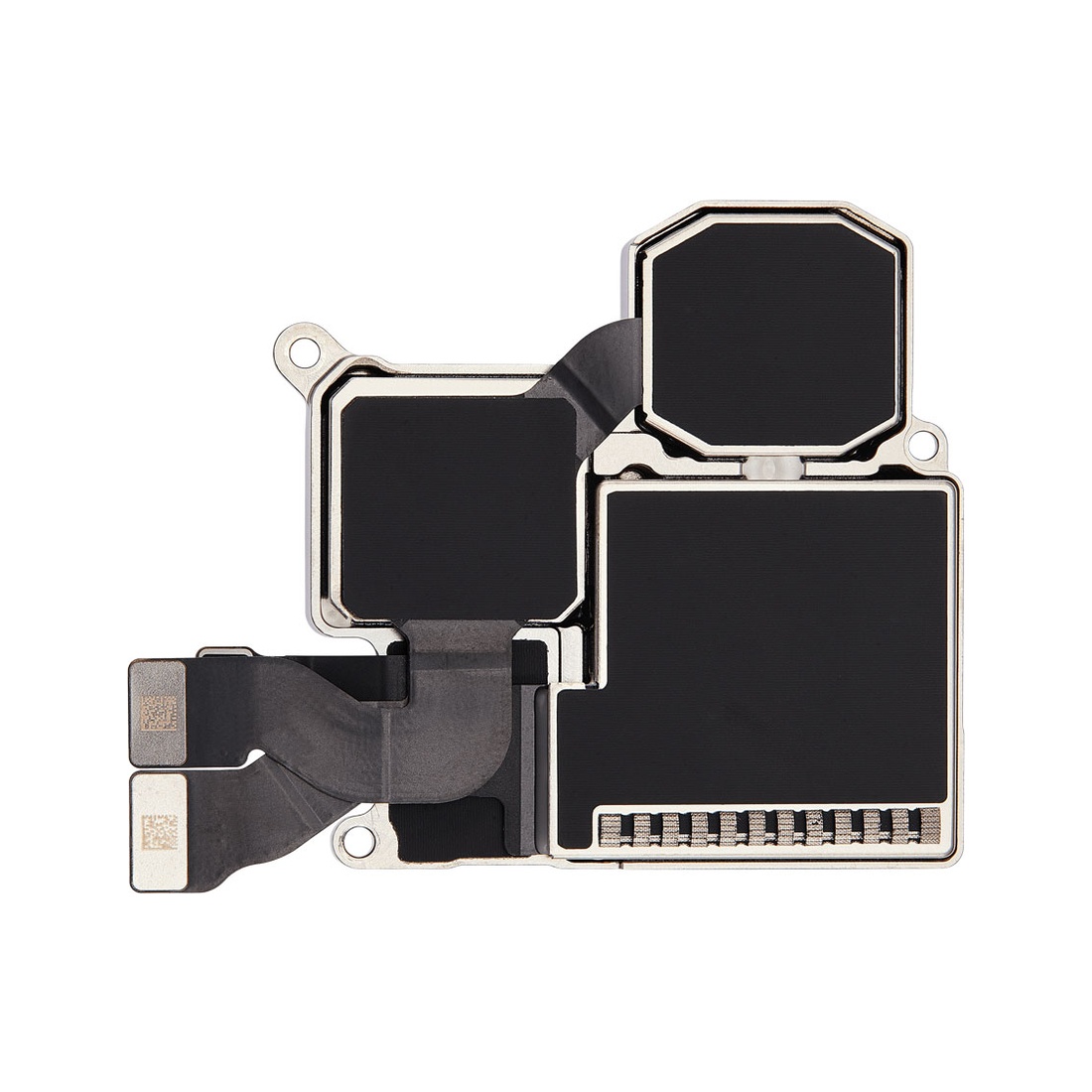 iPhone 15 Pro Mid-Frame Housing + Original Small Parts - White Titanium ...