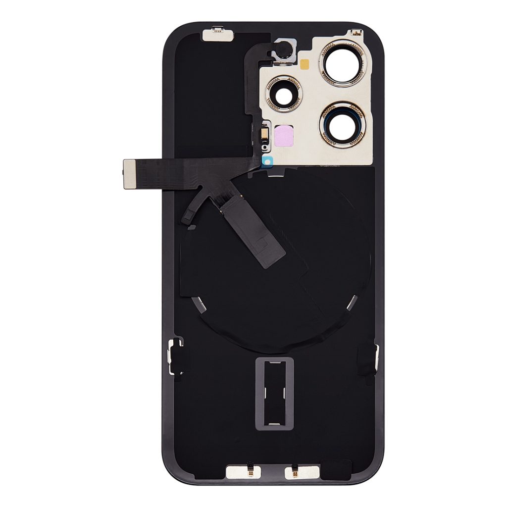 iPhone 15 Pro Back Glass +Steel Plate +Pre-Installed MagSafe Magnet ...